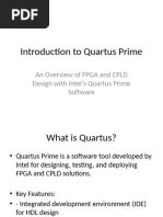 Tutorial Quartusii Intro VHDL | PDF | Field Programmable Gate Array | Vhdl