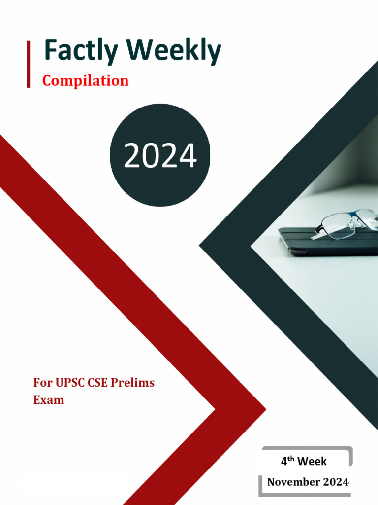Factly Compilation 4th Week Nov 2024 | PDF | Exhaust Gas | Wi Fi