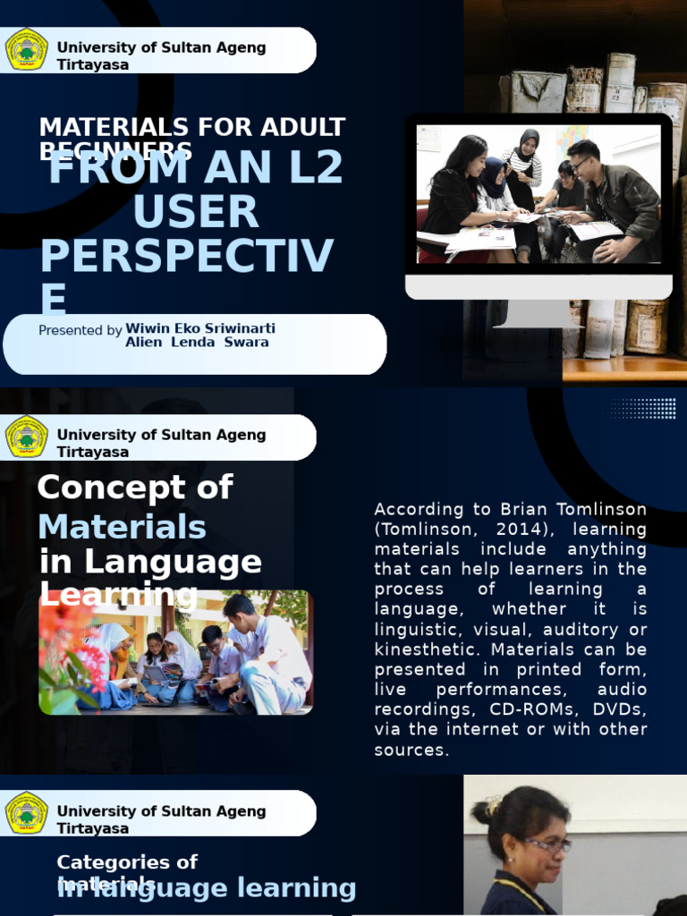 GROUP 3 English For Target Group | PDF | Second Language | Learning