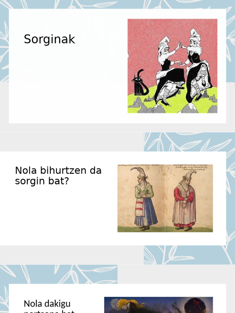 Sorginak | PDF