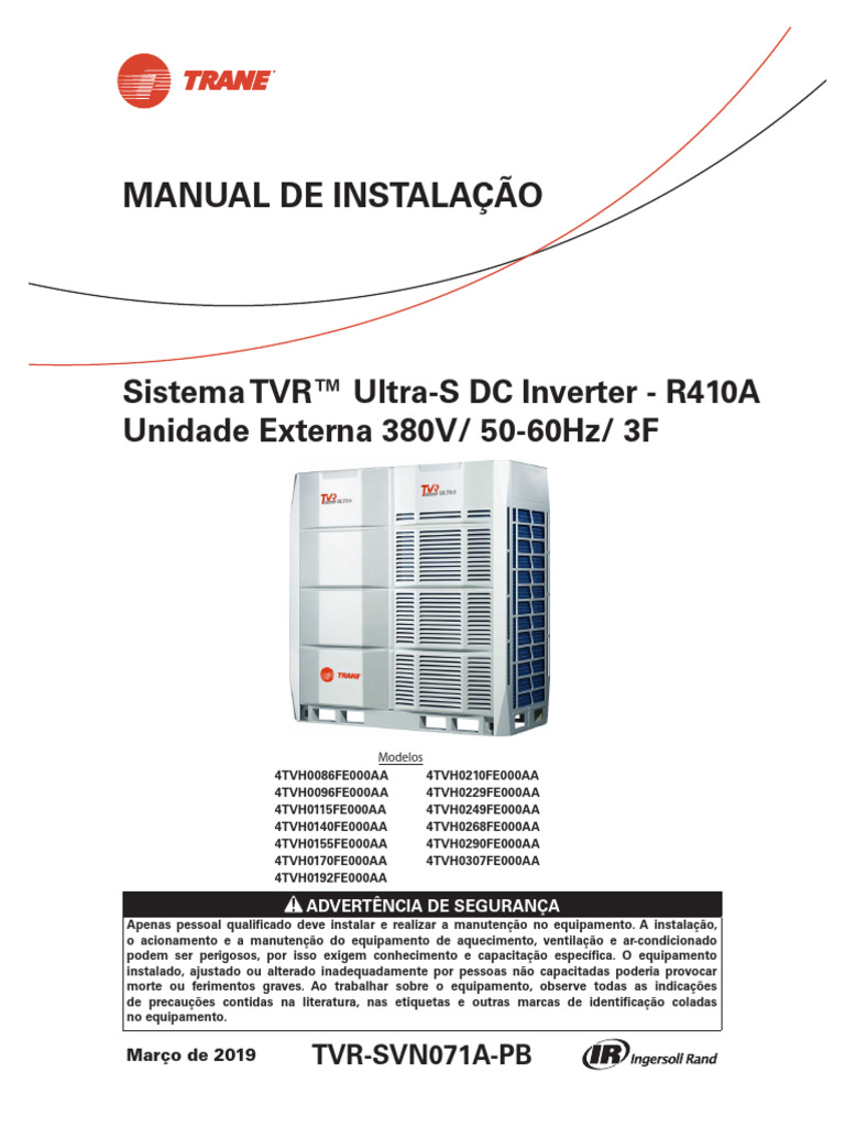 Im Pb Vrf Out Door Unit Tvr Ultra s 50 60hz 4tvee Tvr Svn071a Pb ...