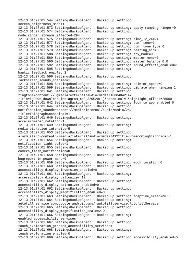 settingsprovider | PDF | Software | Computing
