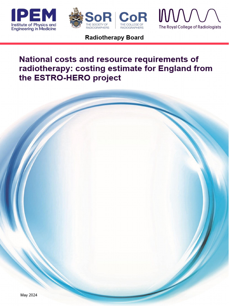 RCR Policy - Hero Radiotherapy Report - May 2024 | PDF | Radiation ...