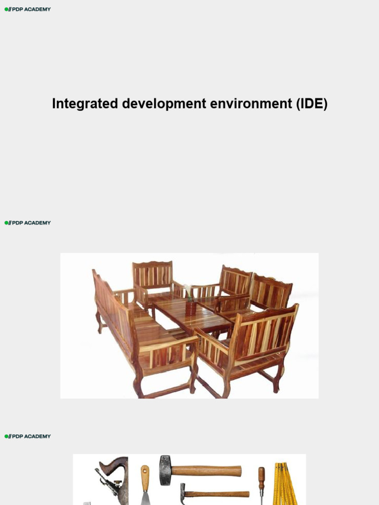 2.1 Integrated Development Invironments | PDF