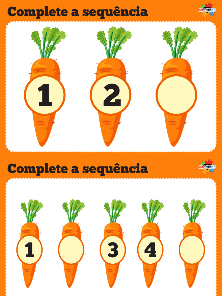 29 - COMPLETE A SEQUÃ_NCIA | PDF