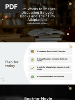 Book vs. Movie Comparison Guide | PDF | Essays | Books