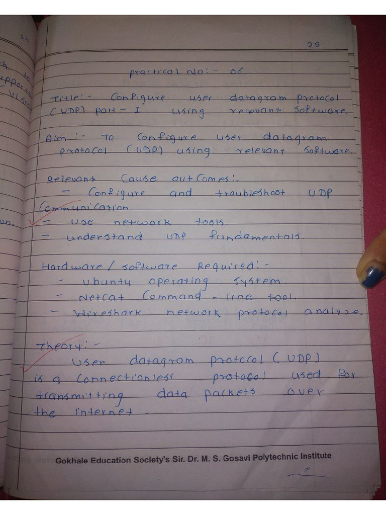 6-9 & 11 Practical ACN | PDF