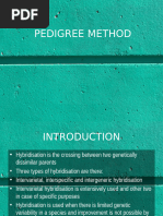 Single Seed Descent Method | PDF | Plant Breeding | Dominance (Genetics)