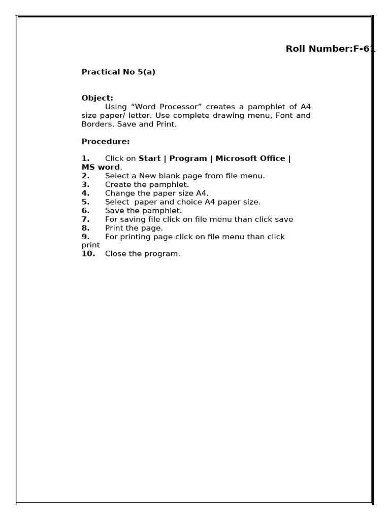 Practical 5a | PDF