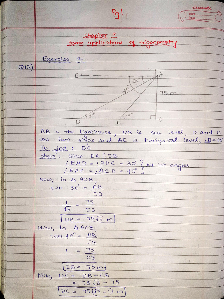 Solutions of Remaining Sums - Maths | PDF