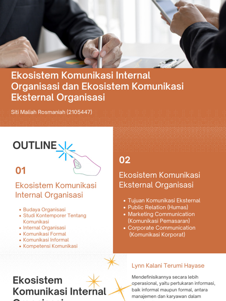 Ekosistem Komunikasi Internal Organisasi dan Ekosistem Komunikasi ... Ekosistem Komunikasi Internal Organisasi dan Ekosistem Komunikasi ...
