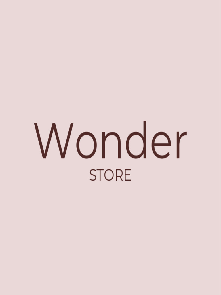 Wonder | PDF