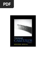Thomas Calculus 12th Edition George B. Thomas PDF | PDF