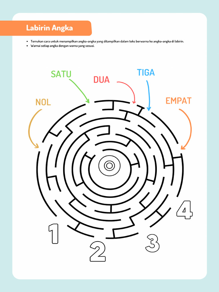 Labirin Angka | PDF