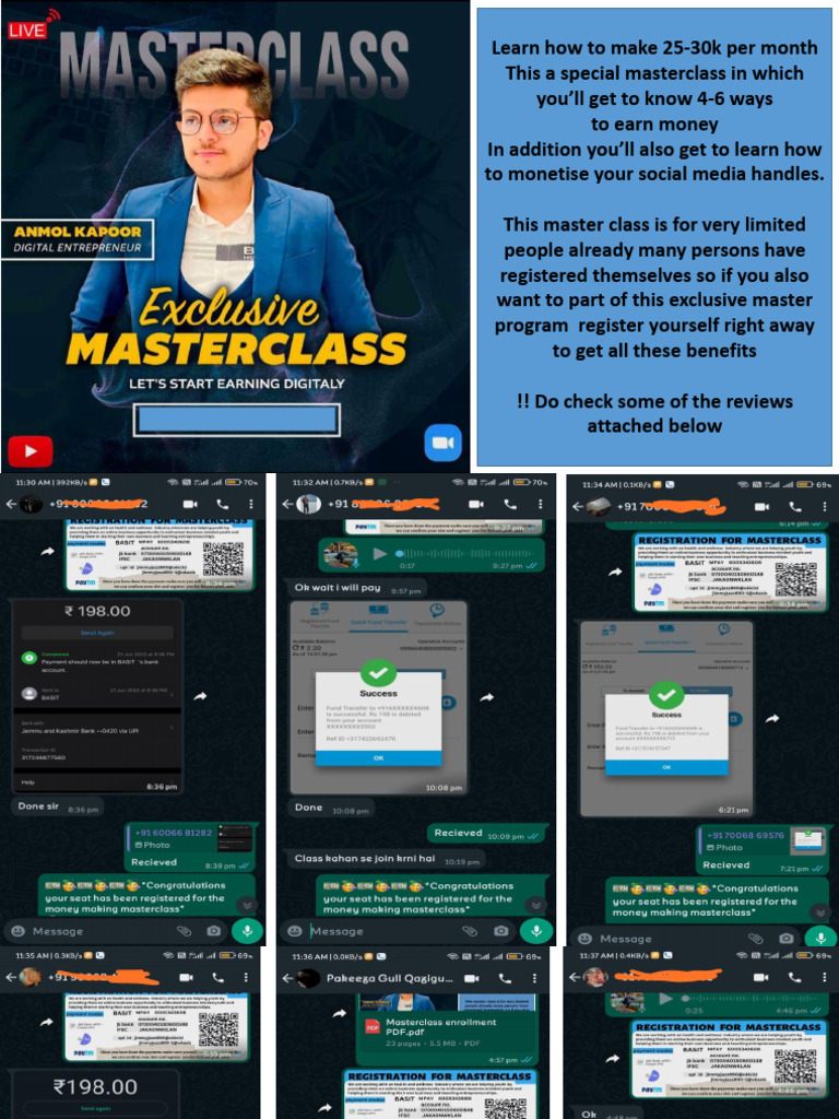 Exclusive Income Boost Masterclass | PDF