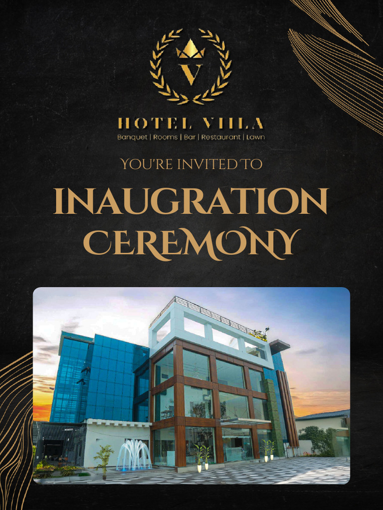 Chandrapur Inauguration Ceremony Invite | PDF