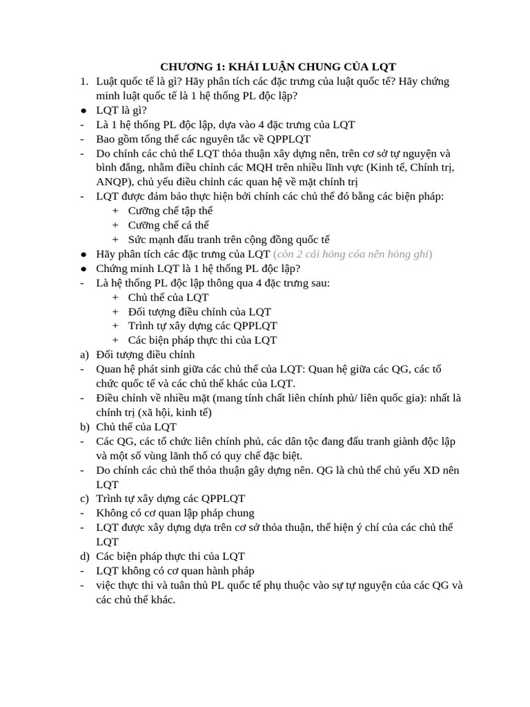 (CPQT) ÔN TẬP | PDF