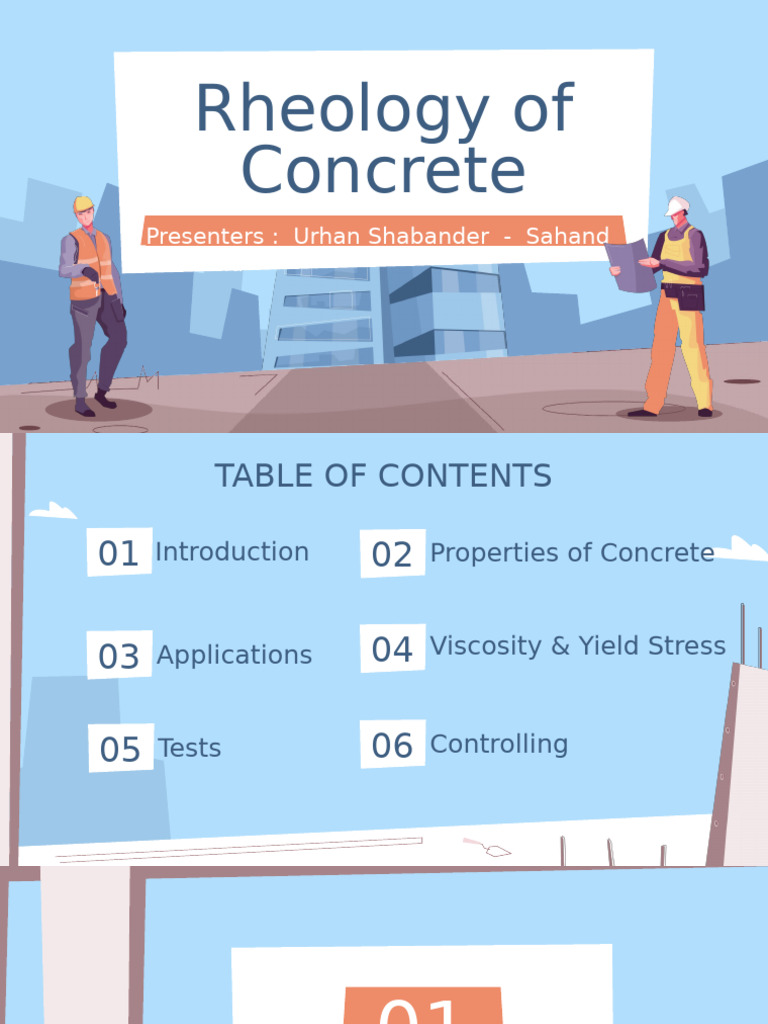 1-Rheology of Concrete | PDF | Concrete | Rheology