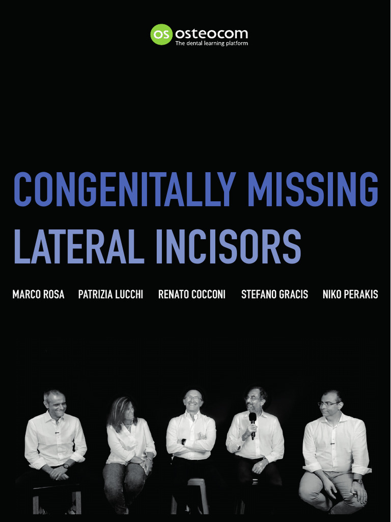 Congenitally Missing Lateral Incisors | PDF | Orthodontics | Dentistry
