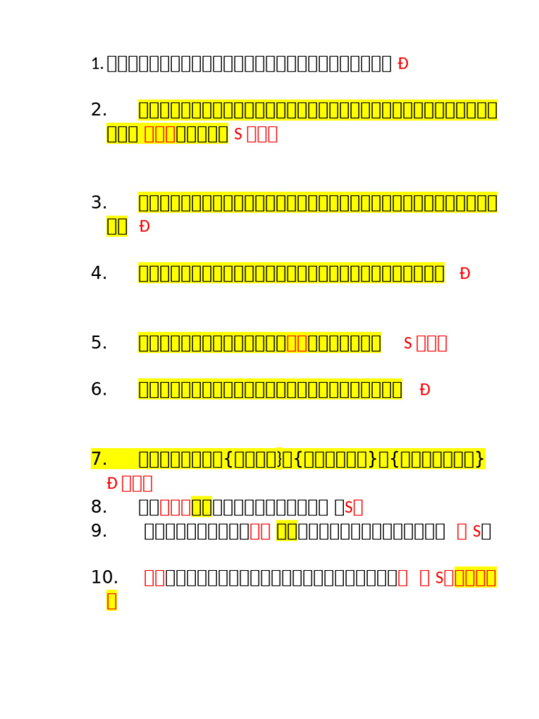 Văn NG D NG Đúng Sai | PDF