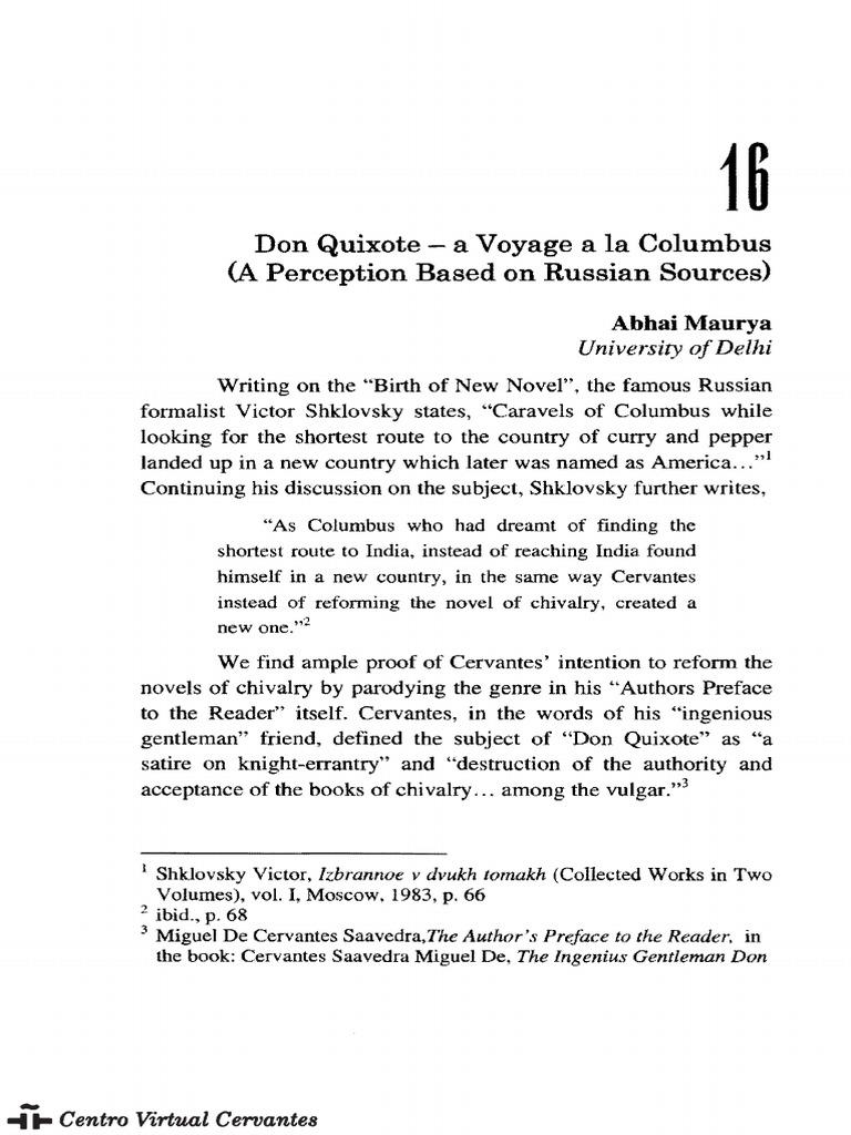 Don Quijote-NOTAS VARIAS | PDF | Don Quixote | Gargantua And Pantagruel