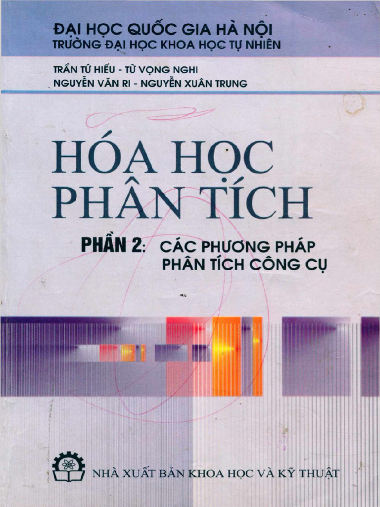 165 - Hóa Học Phân Tích - Phần 2, Các Phương Pháp Phân Tích Công Cụ | PDF
