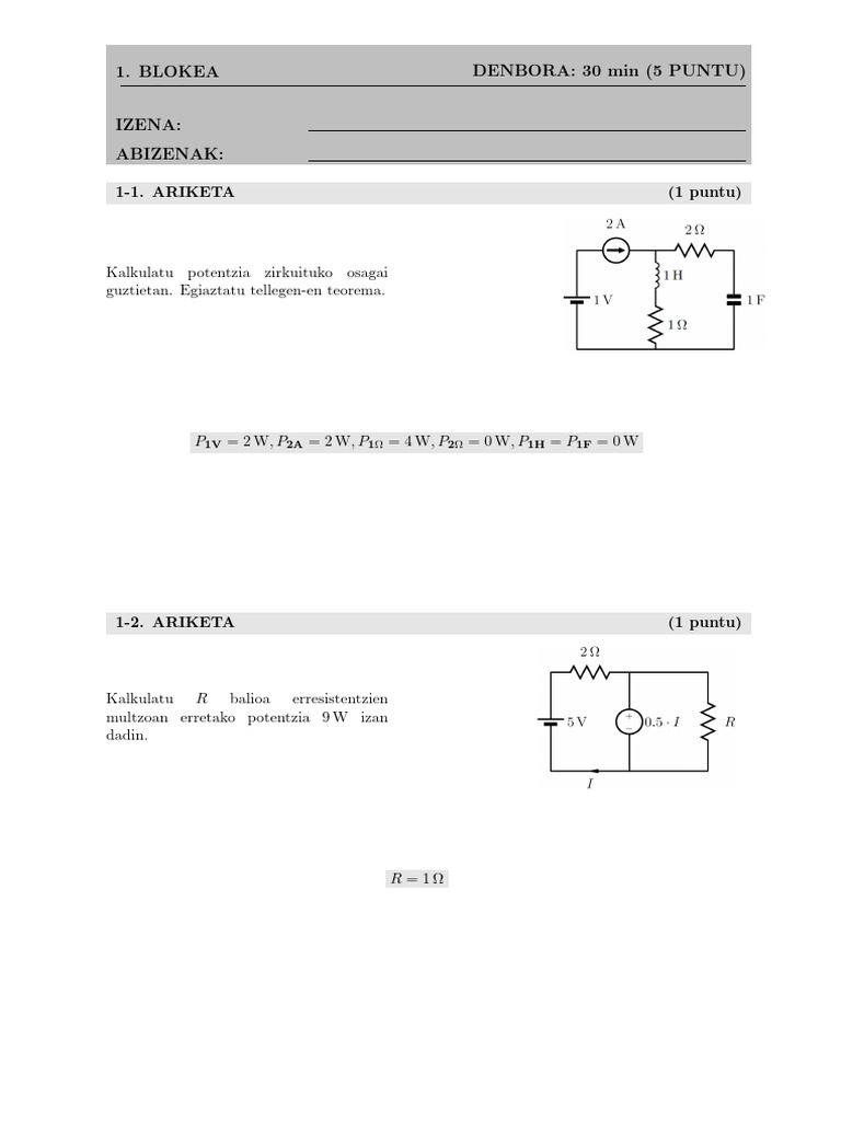 Blokea DENBORA: 30 Min (5 PUNTU) | PDF