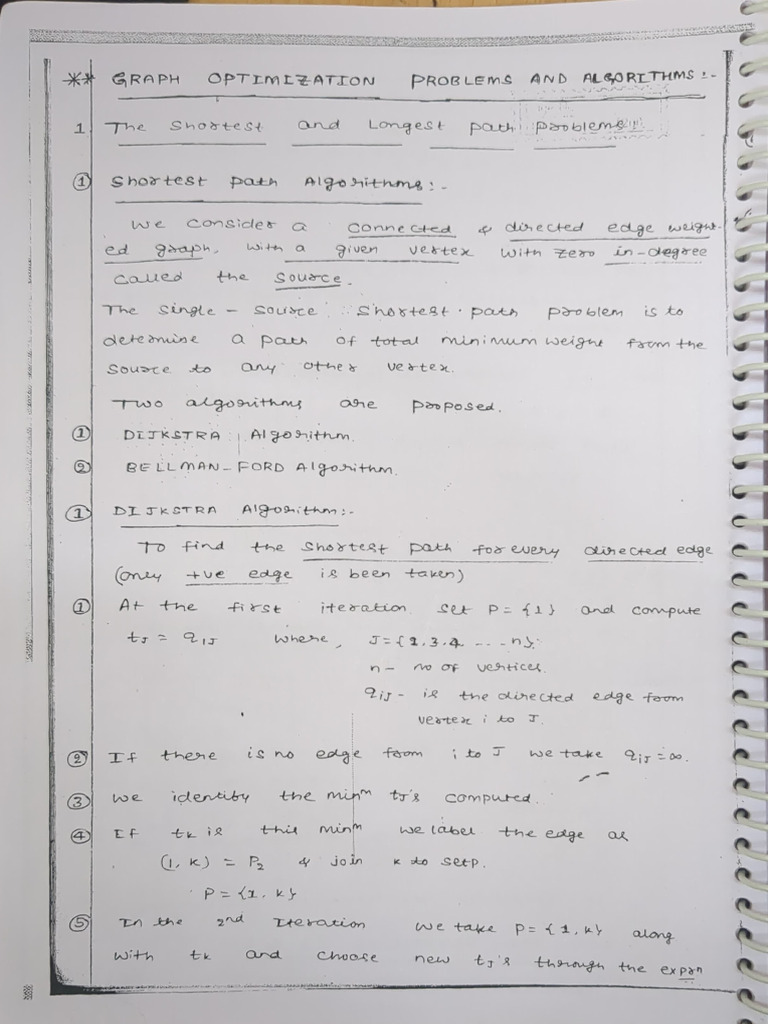 Vlsi Notes (Algorithms) | PDF