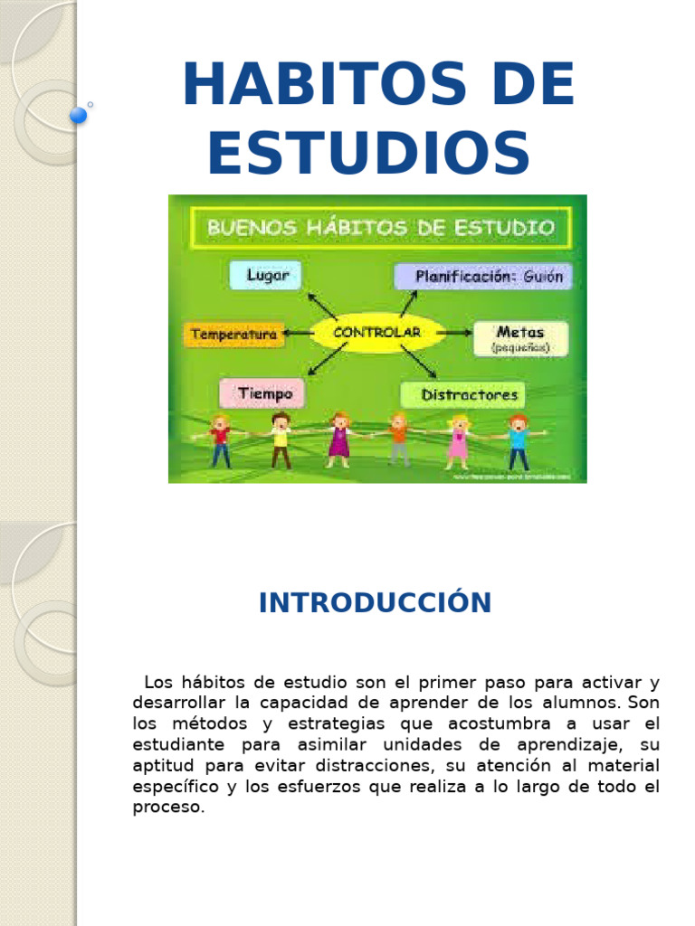 Habitos de Estudios | PDF