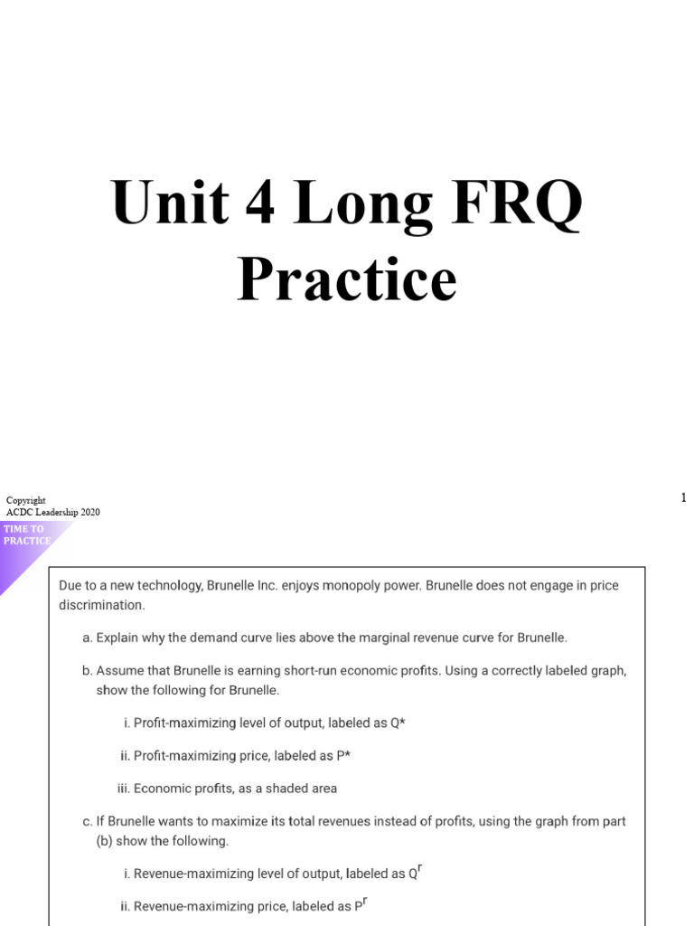 Copy of Unit 4 Long FRQ Practice.pptx | PDF