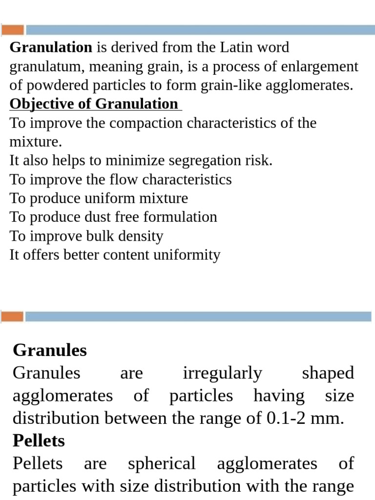 Granulation Technology | PDF | Extrusion | Solubility