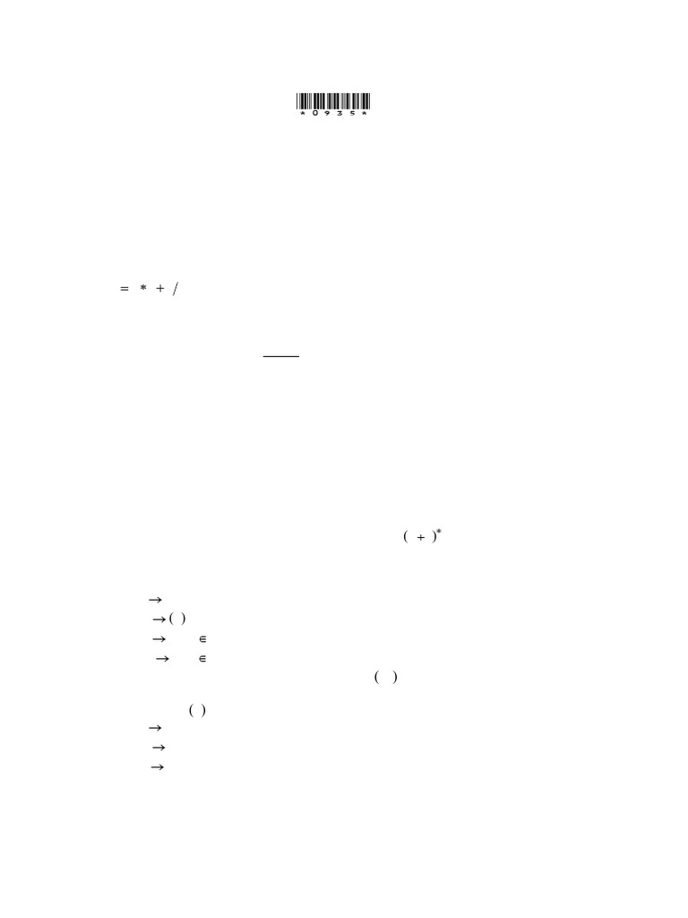 Cse 7 Sem Language Processor Winter 2017 | PDF | Parsing | Software Engineering