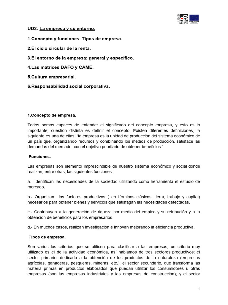 Tema 2 Eie | PDF | Business | Sistema económico