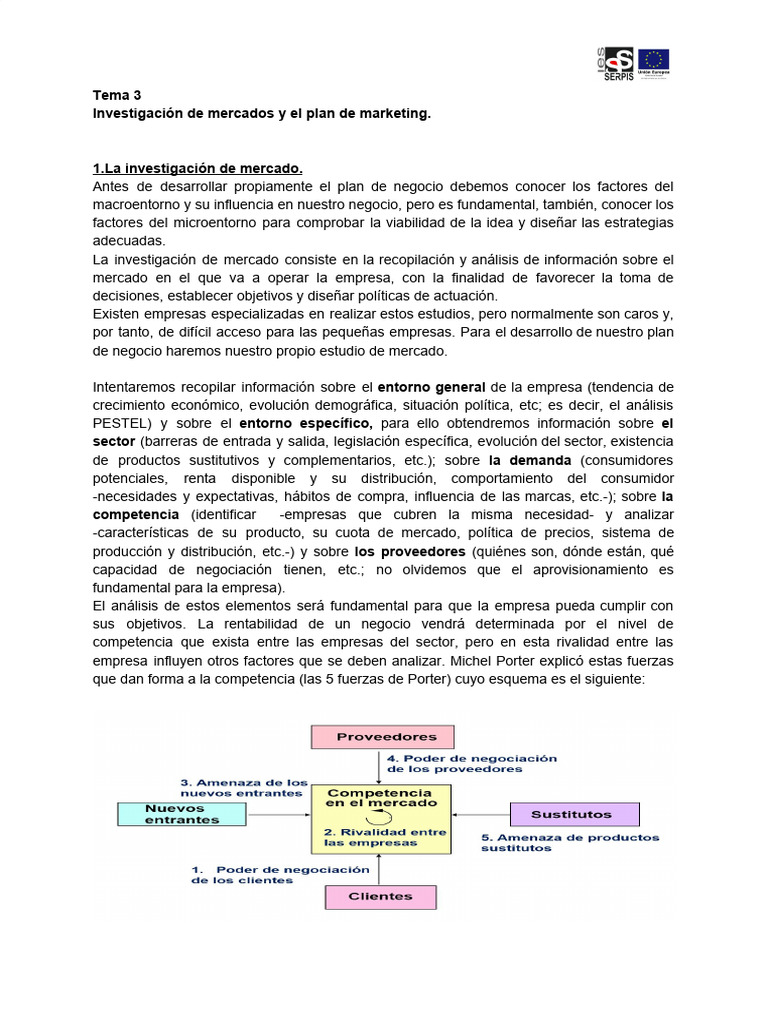 Tema 3 eie | PDF | Producto (Negocio) | Marketing