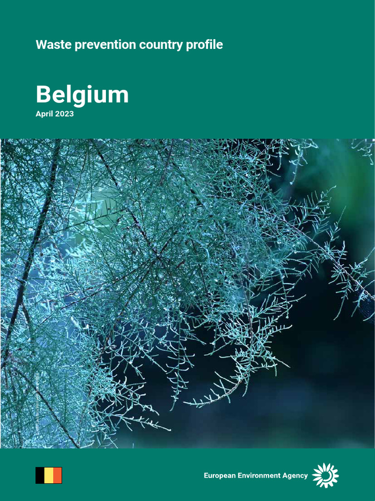 BELGIUM Waste Prevention 2023 | PDF | Recycling | Reuse