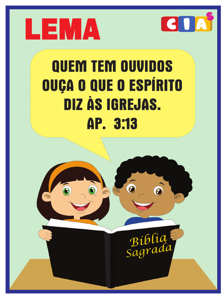 Casal Com Bíblia - Lema 2024 | PDF