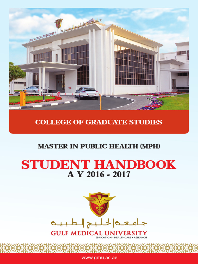 MPH Student Handbook AY 2016 17 | PDF | University And College ...