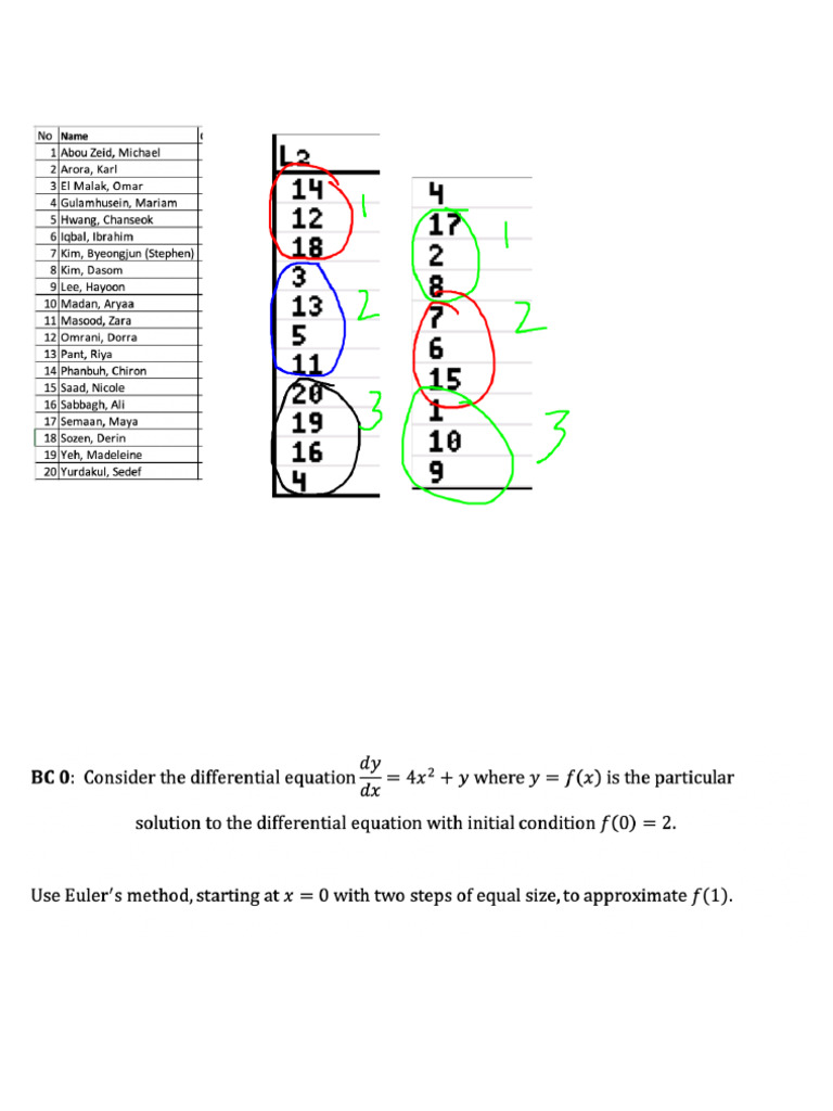 Eulers+Method+Practice+Problems | PDF