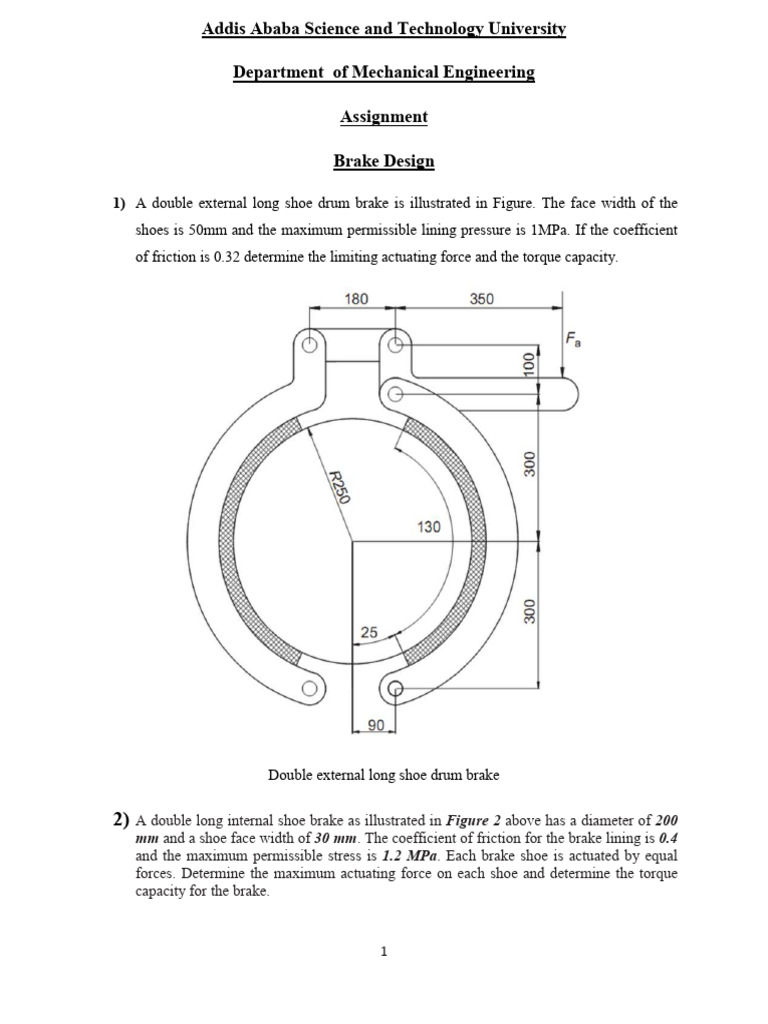 Brake Assignment | PDF