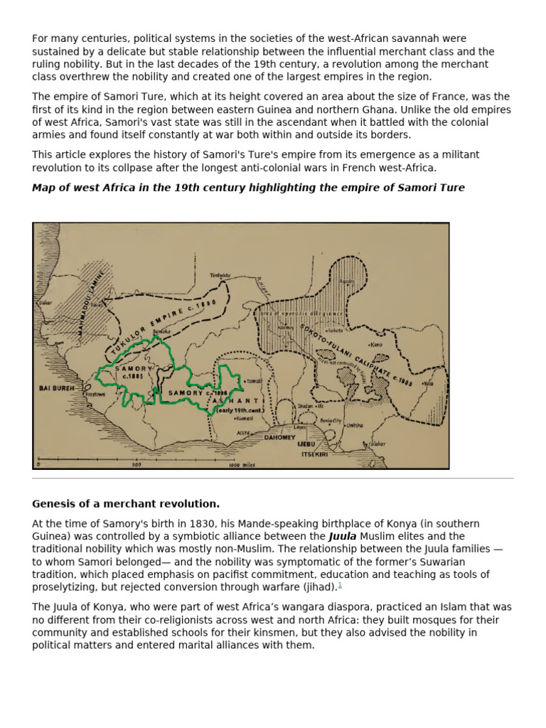 Samori Touré Full | PDF