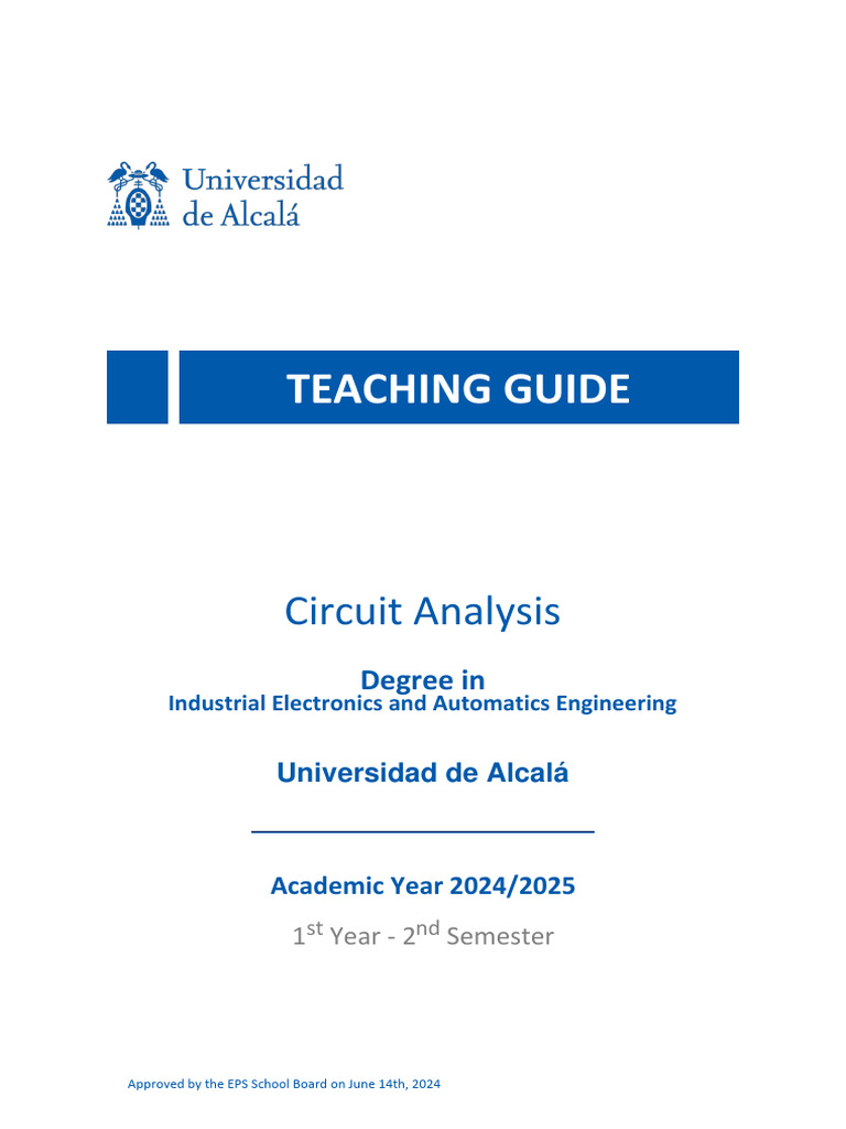 600026_G60_2024-25_en | PDF | Electrical Network | Educational Assessment