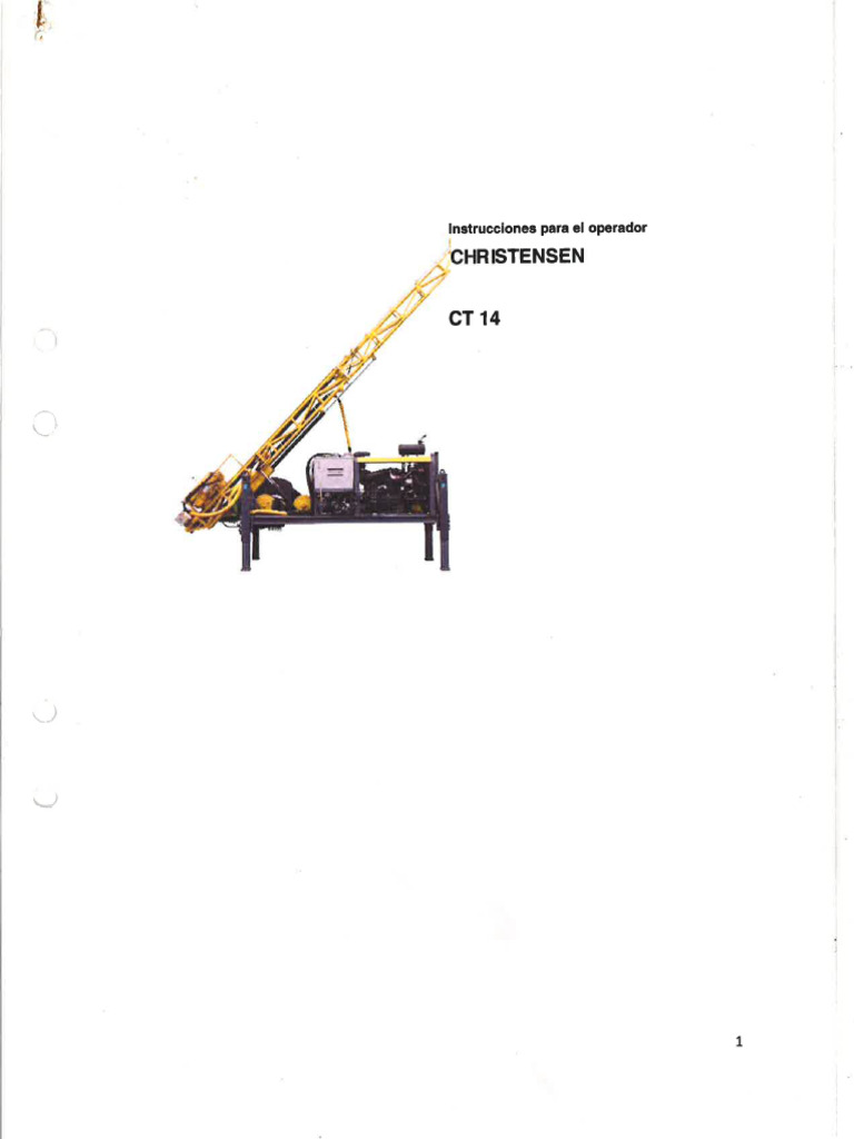 Manual de Operación - CT14 | PDF