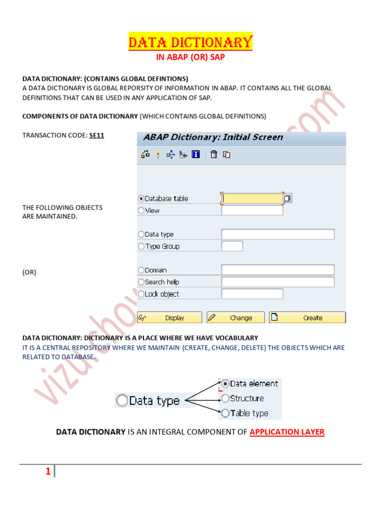 Data Dictionary PDF by Santo | PDF | Databases | Software Design