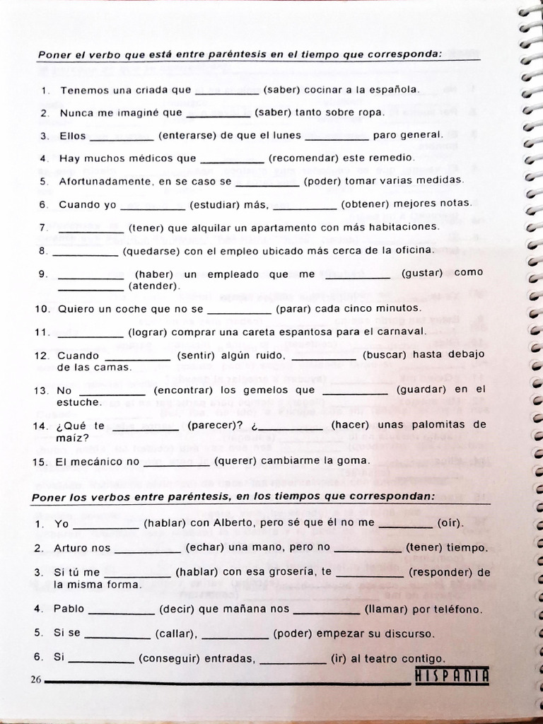 Ejer Cici o Español | PDF