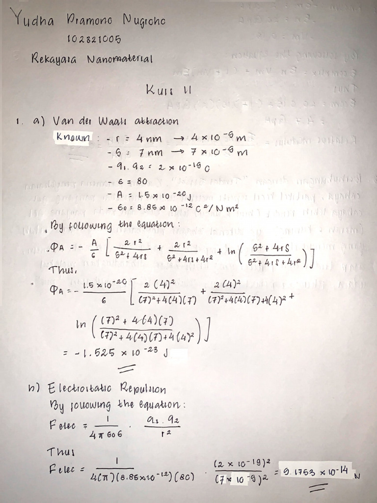 Kuis 2 Nanomaterial | PDF