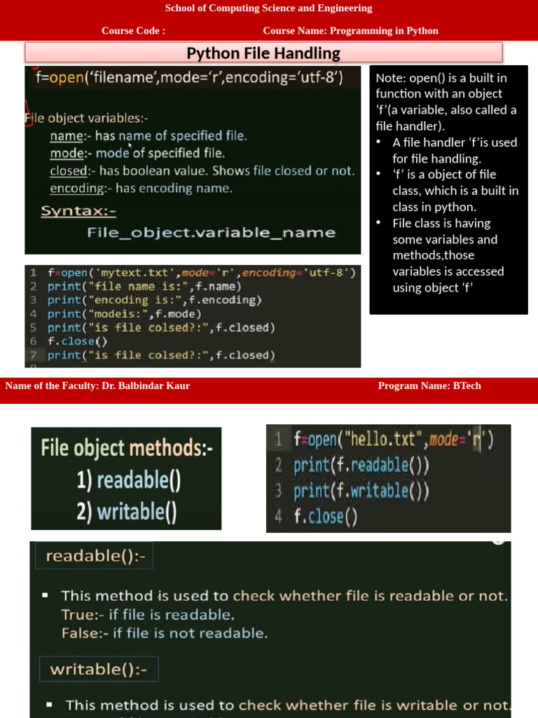 Python File Handling and Regex Basics | PDF | Regular Expression | String (Computer Science)