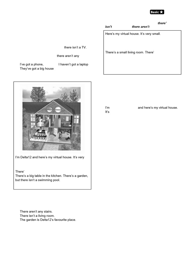 ESO1 TRD1 Writing U1 Basic | PDF | Room | Home