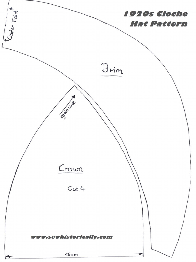 1920s-Cloche-Hat-Pattern | PDF