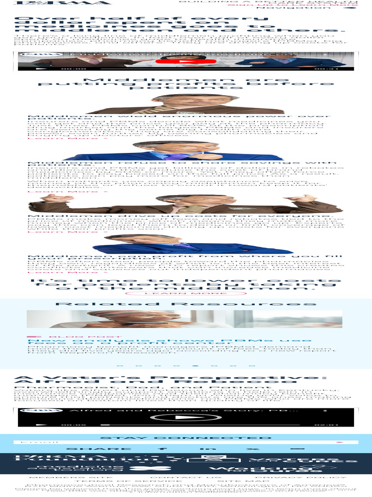 Middlemen Are Often Standing Between Patients and Their Doctor. PhRMA ...
