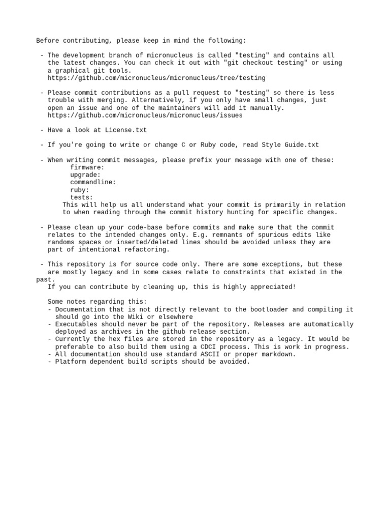 Contributing | PDF